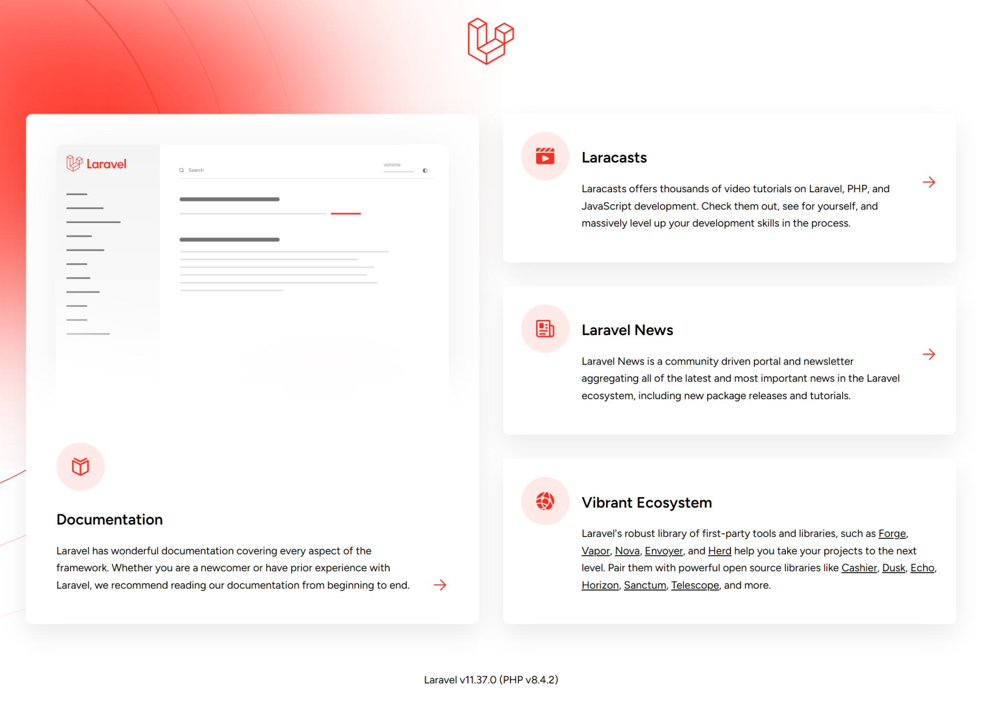 Laravel Sailで開発環境構築【vite対応】 チグサウェブ