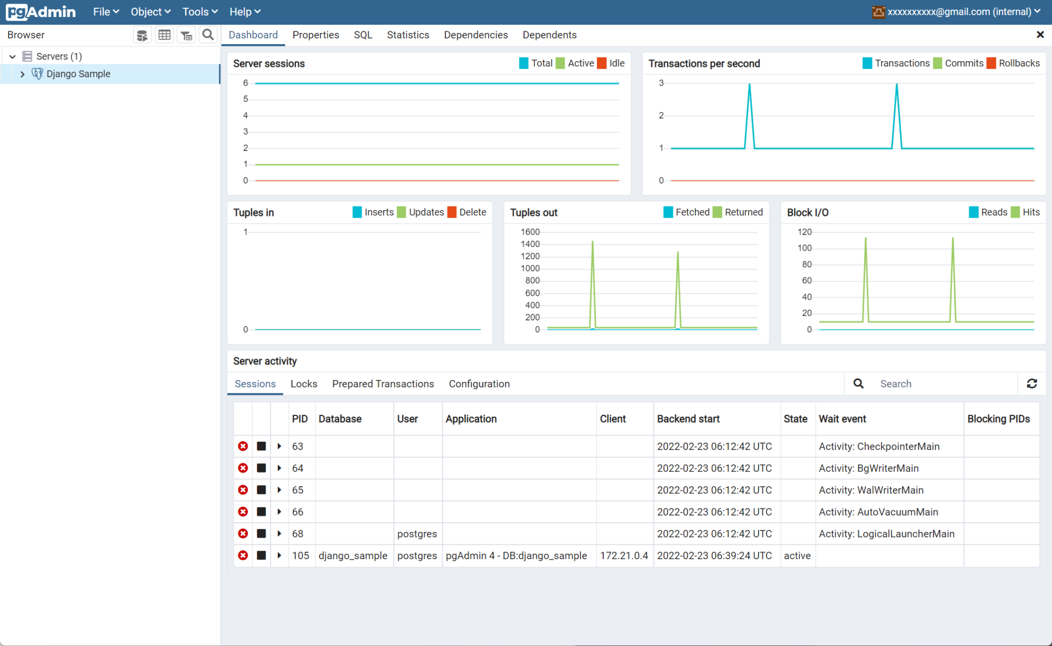 【Django】DockerコンテナにPostgreSQL/pgAdminを追加 | チグサウェブ