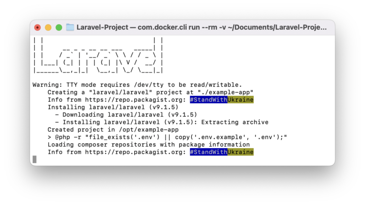 【M1 Mac】Laravel Sailで開発環境構築【Vite対応】 | チグサウェブ